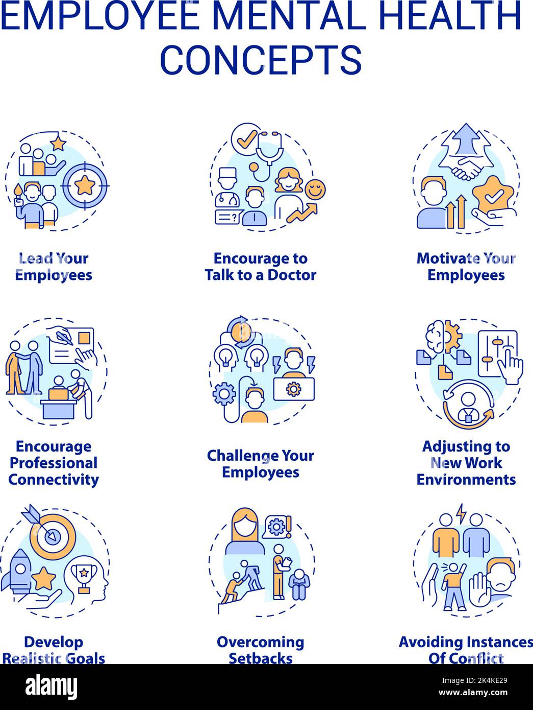 Mental health worker Stock Vector Images - Alamy