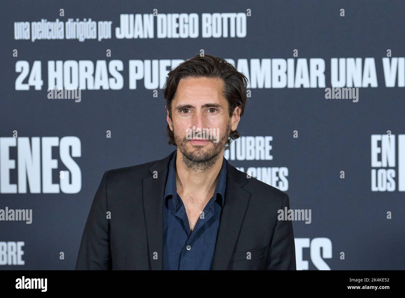October 3, 2022, Madrid, Madrid, Spain: Juan Diego Botto attends 'On ...