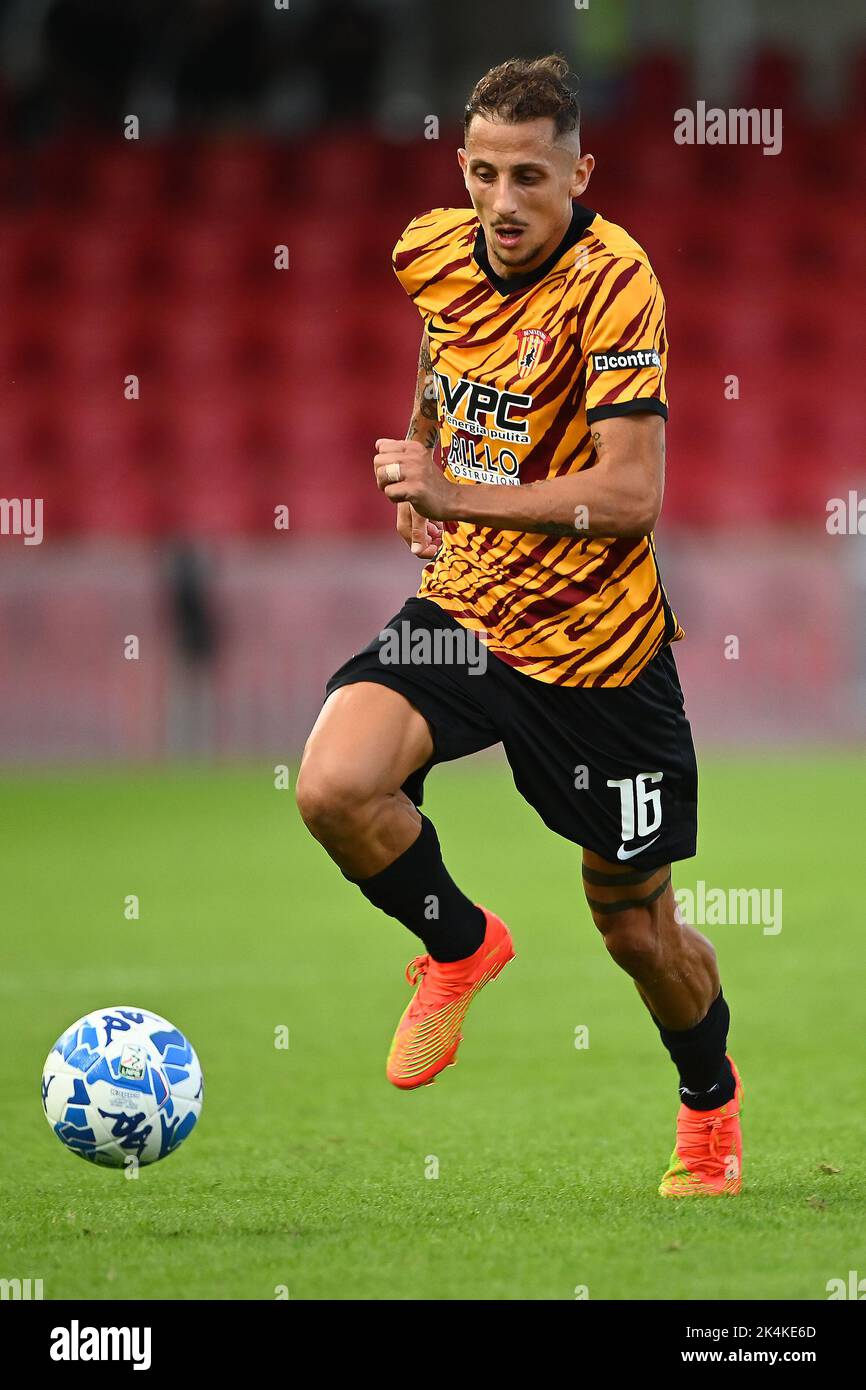 Riccardo Improta of Benevento during the Serie B match between ...
