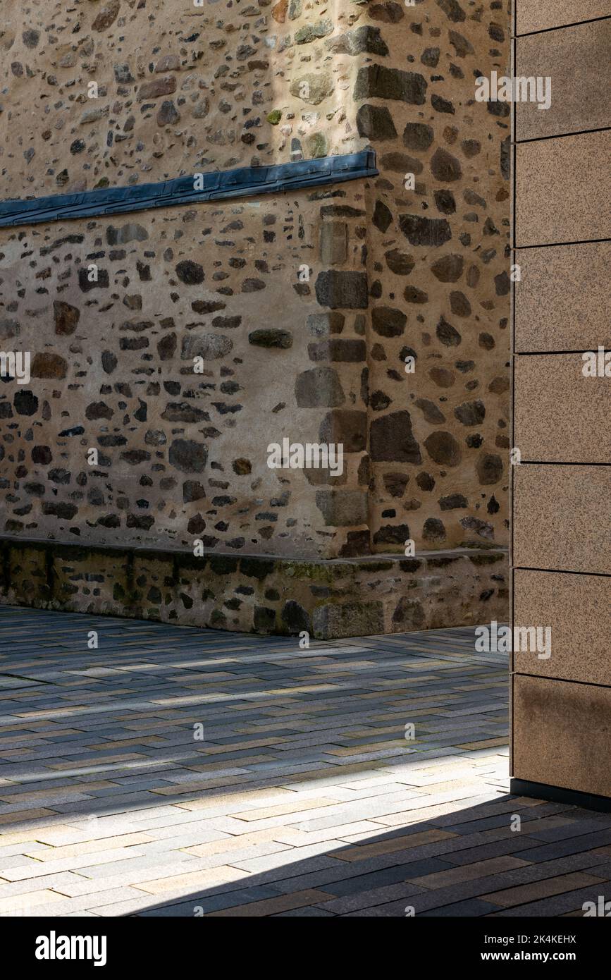 1 October 2022. Aberdeen, Scotland. This is an architecular view around ...