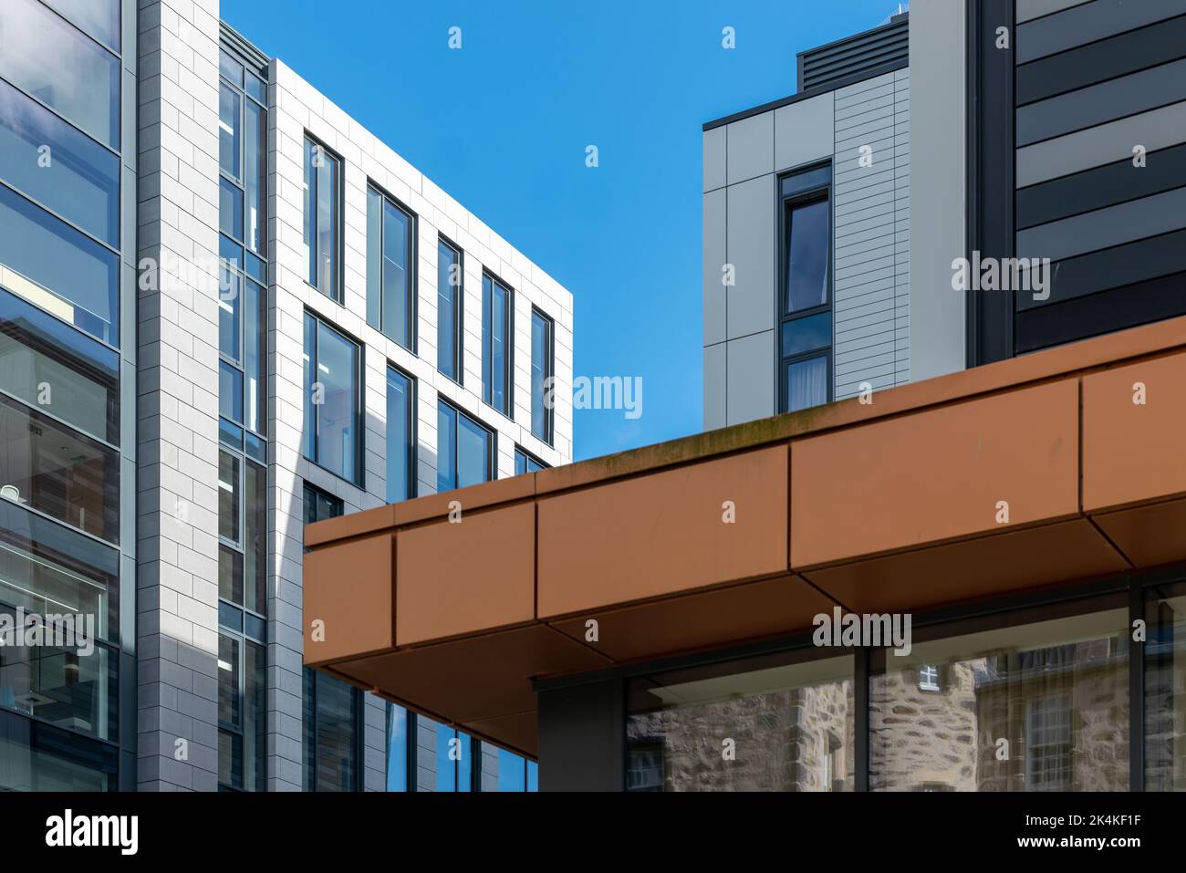 1 October 2022. Aberdeen, Scotland. This is an architecular view around ...