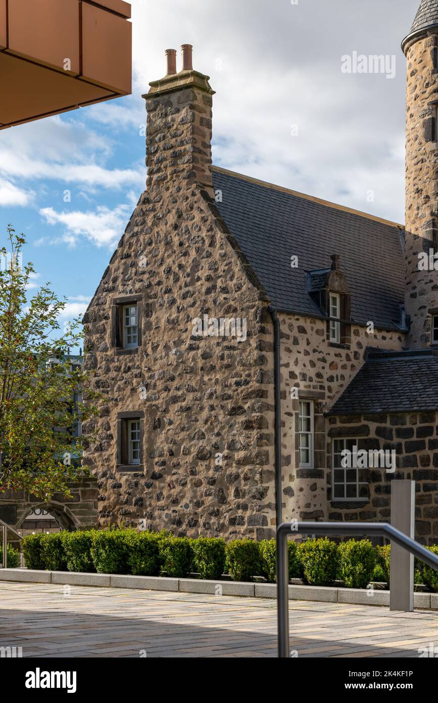 1 October 2022. Aberdeen, Scotland. This is an architecular view around ...