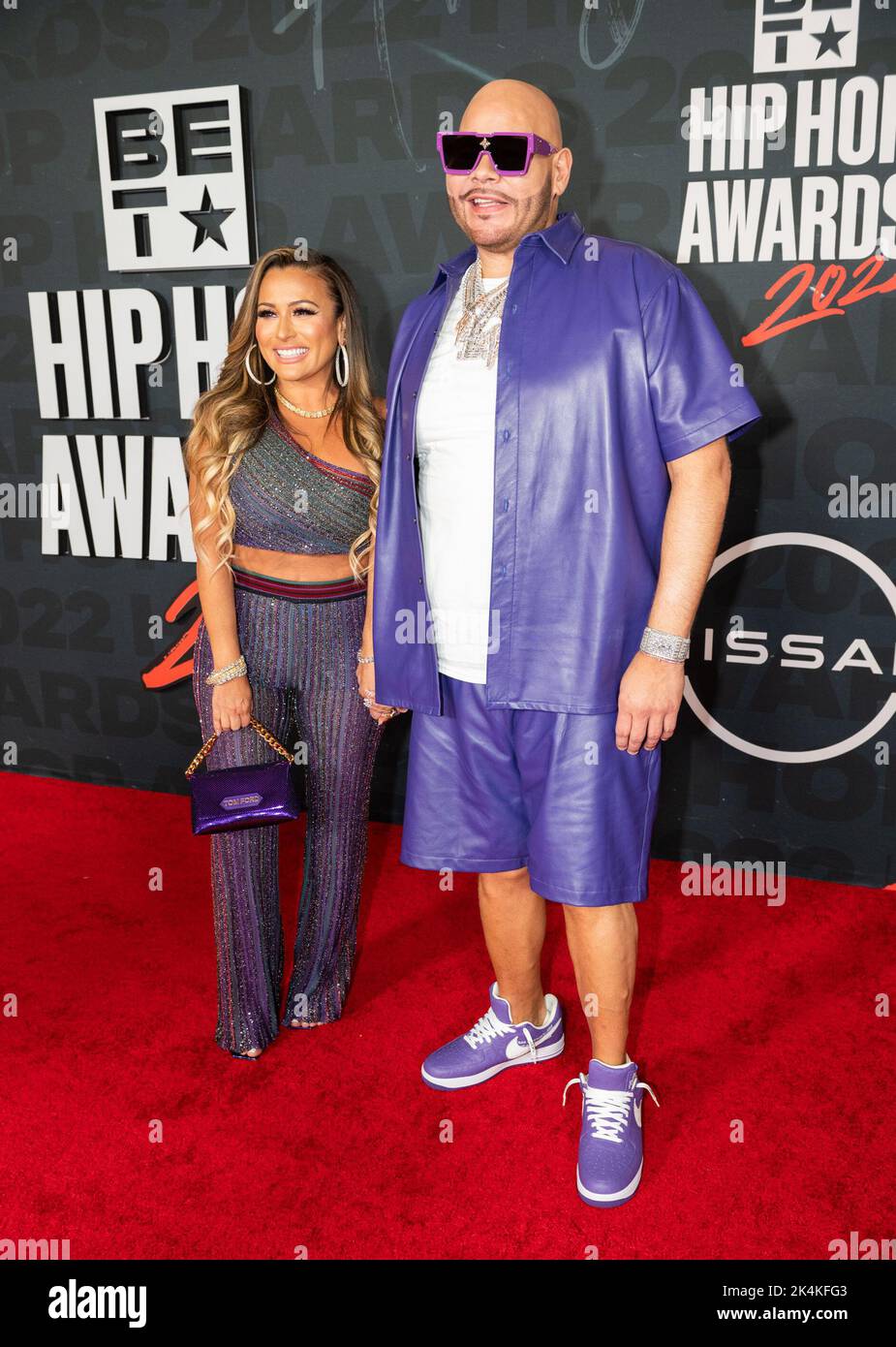 Atlanta, USA. 30th Sep, 2022. Lorena Cartagena and Fat Joe attend the ...