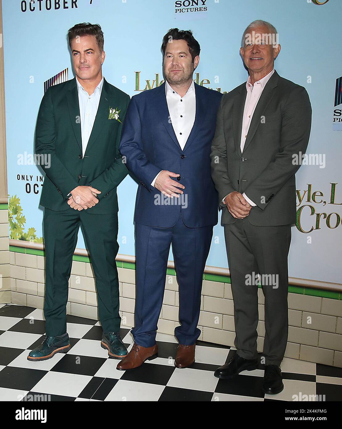 New York Premiere Of ‘Lyle, Lyle, Crocodile’ -PICTURED: Will Speck, Josh Gordon, Kevin Vafi ...