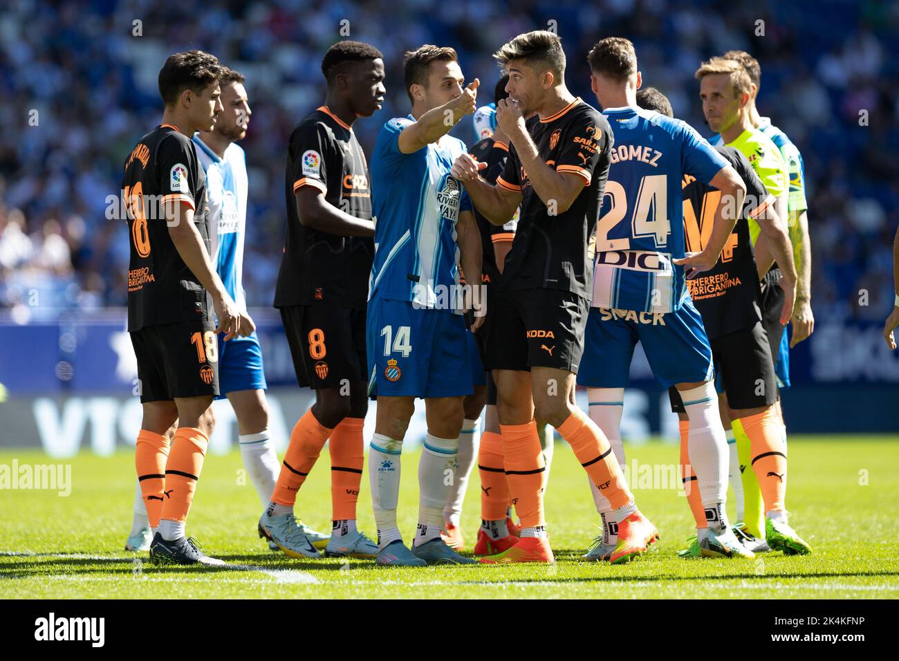 Brian Olivan of RCD Espanyol during the Liga match between RCD Espanyol ...