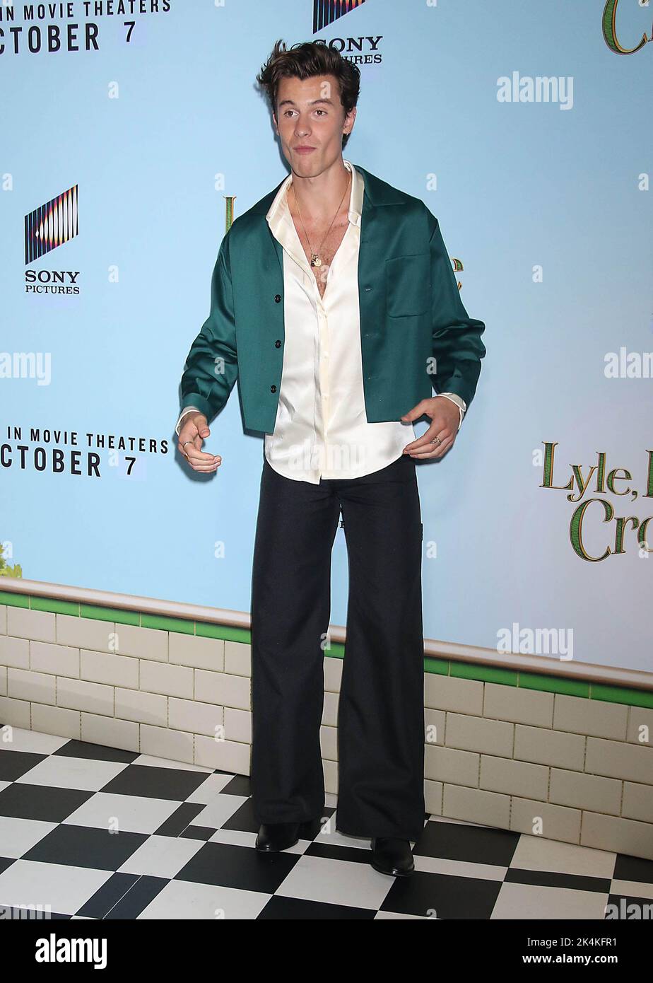 New York Premiere Of ‘Lyle, Lyle, Crocodile’ -PICTURED: Shawn Mendes ...