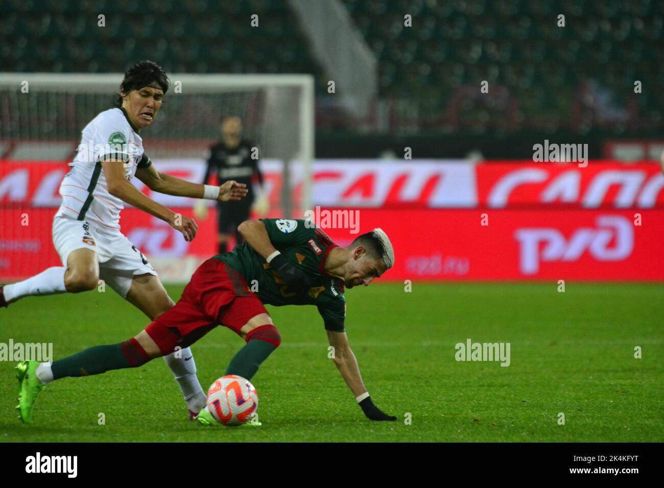 Match of the 11th round World Russian Premier League in football LOKOMOTIV (Moscow) - URAL ...
