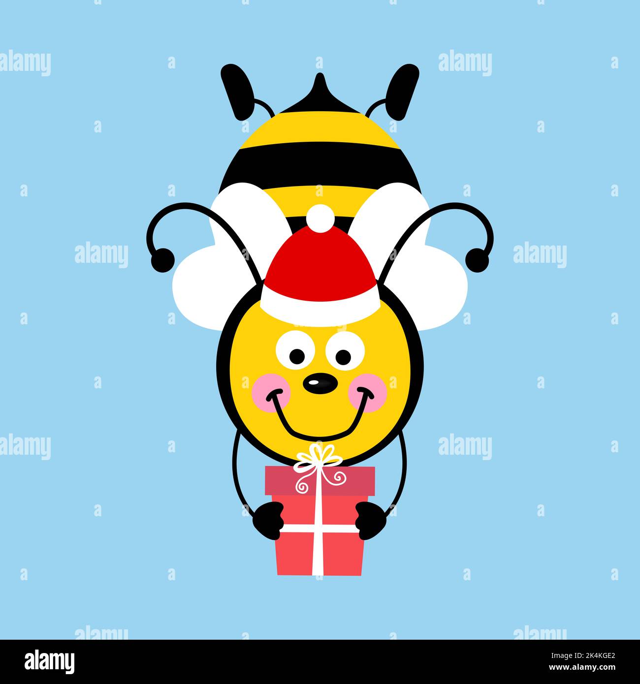 Cartoon illustration bee party hat hi-res stock photography and images ...