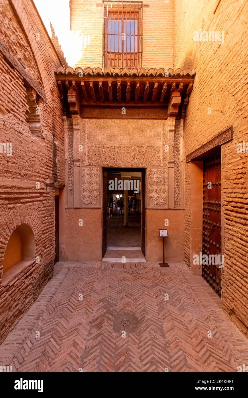 House in tinghir, traditional house of clay and straw. Earth house with ...