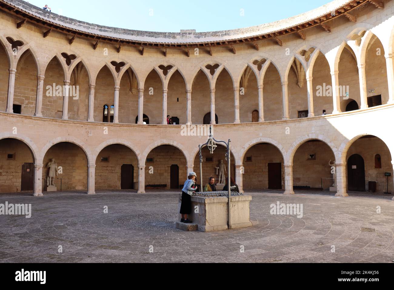 Bellver Castle, Palma de Mallorca Stock Photo - Alamy