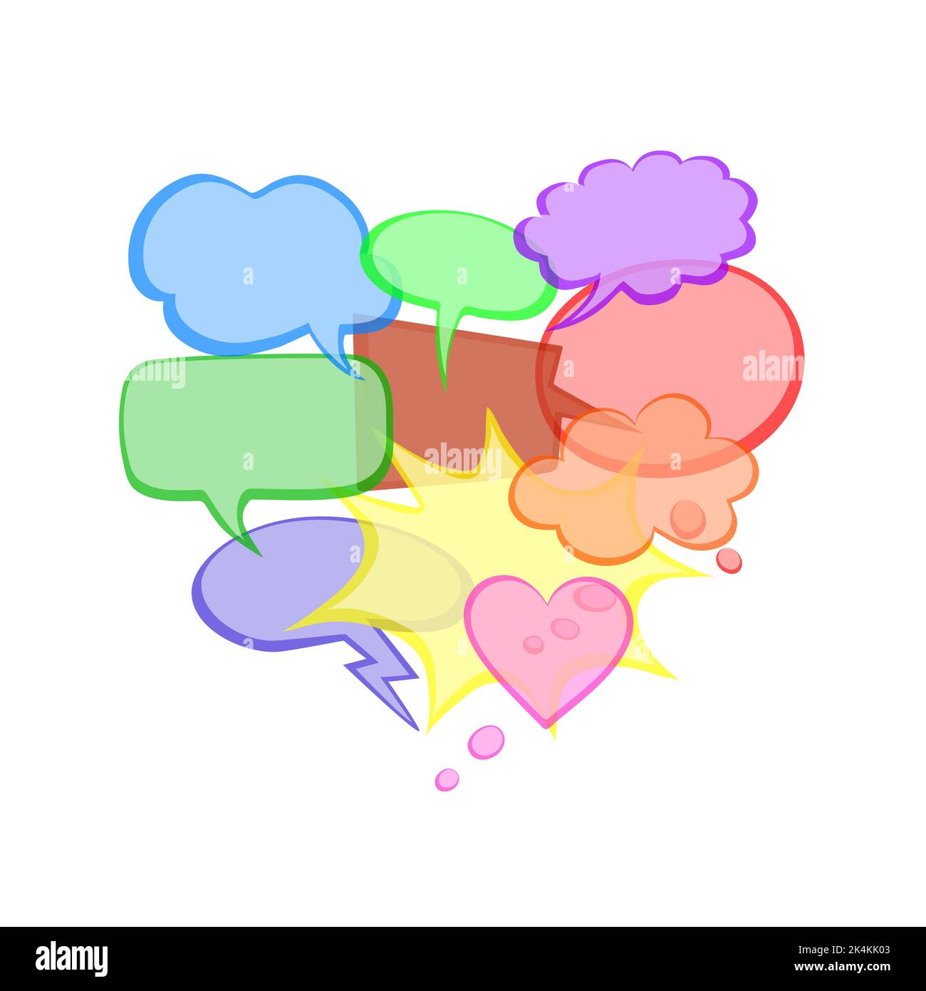 Various shapes of balloon hi-res stock photography and images - Alamy