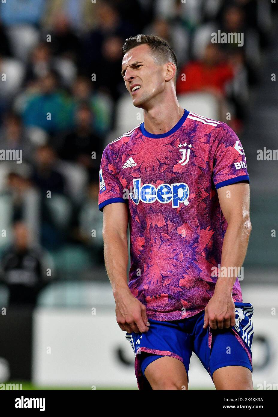 Arkadiusz Milik of Juventus FC reacts during the Serie A 2022/23 match ...