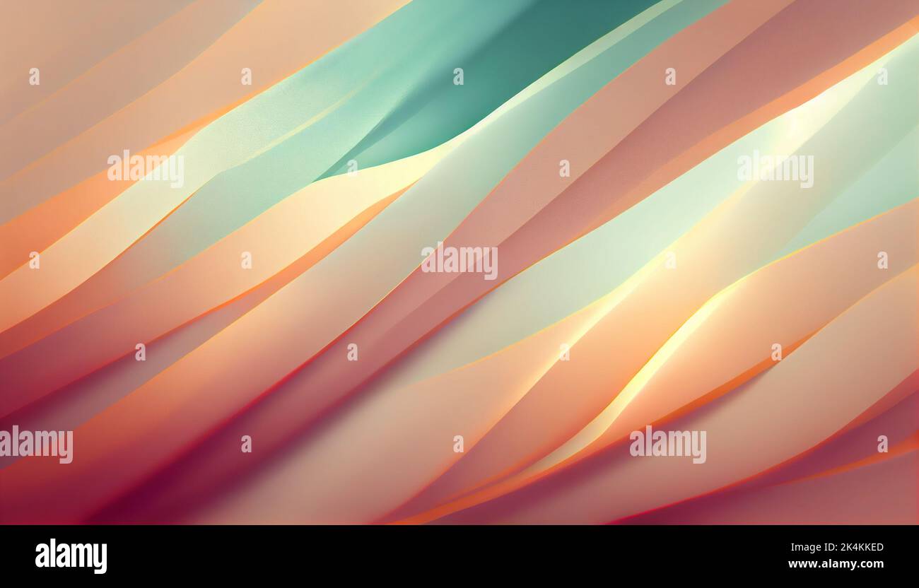The colorful pastel silky smooth background Stock Photo - Alamy