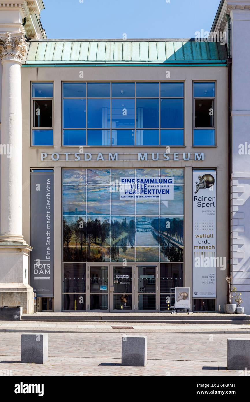Potsdam Museum, forum for art and history Stock Photo - Alamy