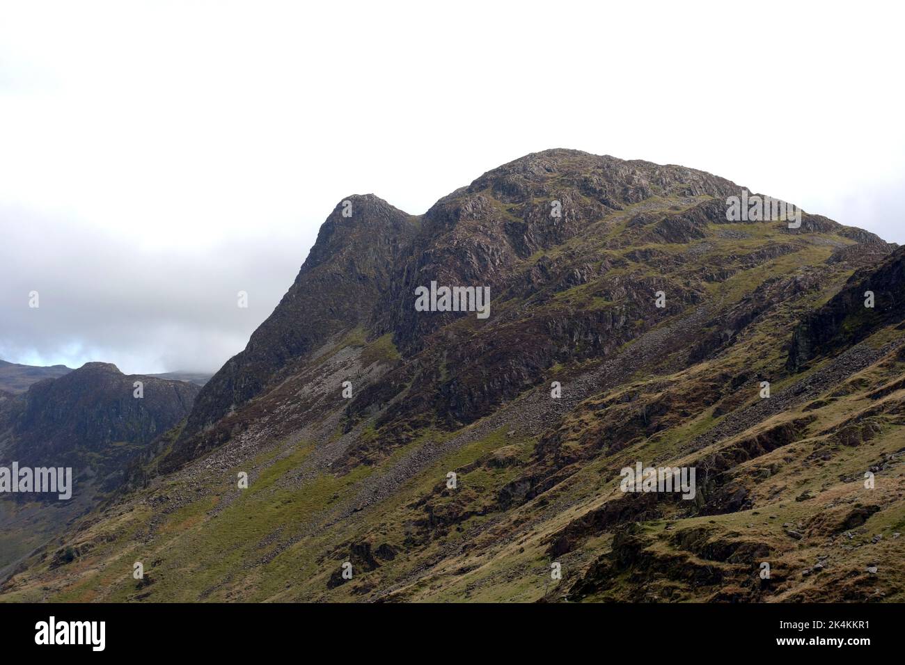 Big Stack on the Wainwright 'Haystacks' from the Scarth Gap Path near ...