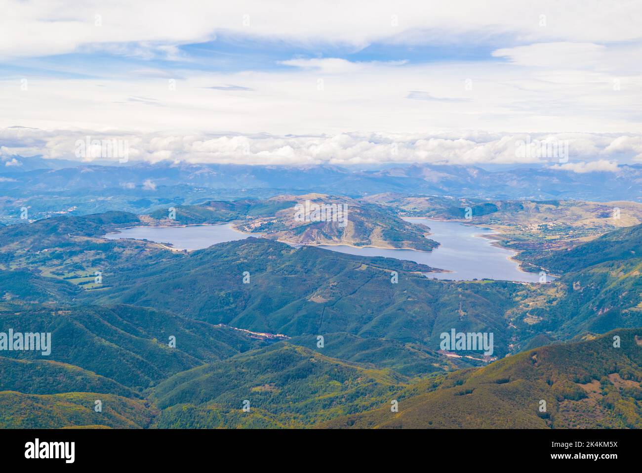 Monte Corvo (Italy) - High peak in the mountain range named Gran Sasso ...