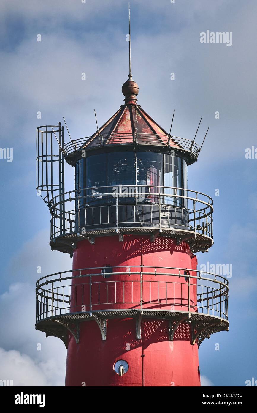 Top of the Lighthouse in Buesum. High quality photo Stock Photo - Alamy
