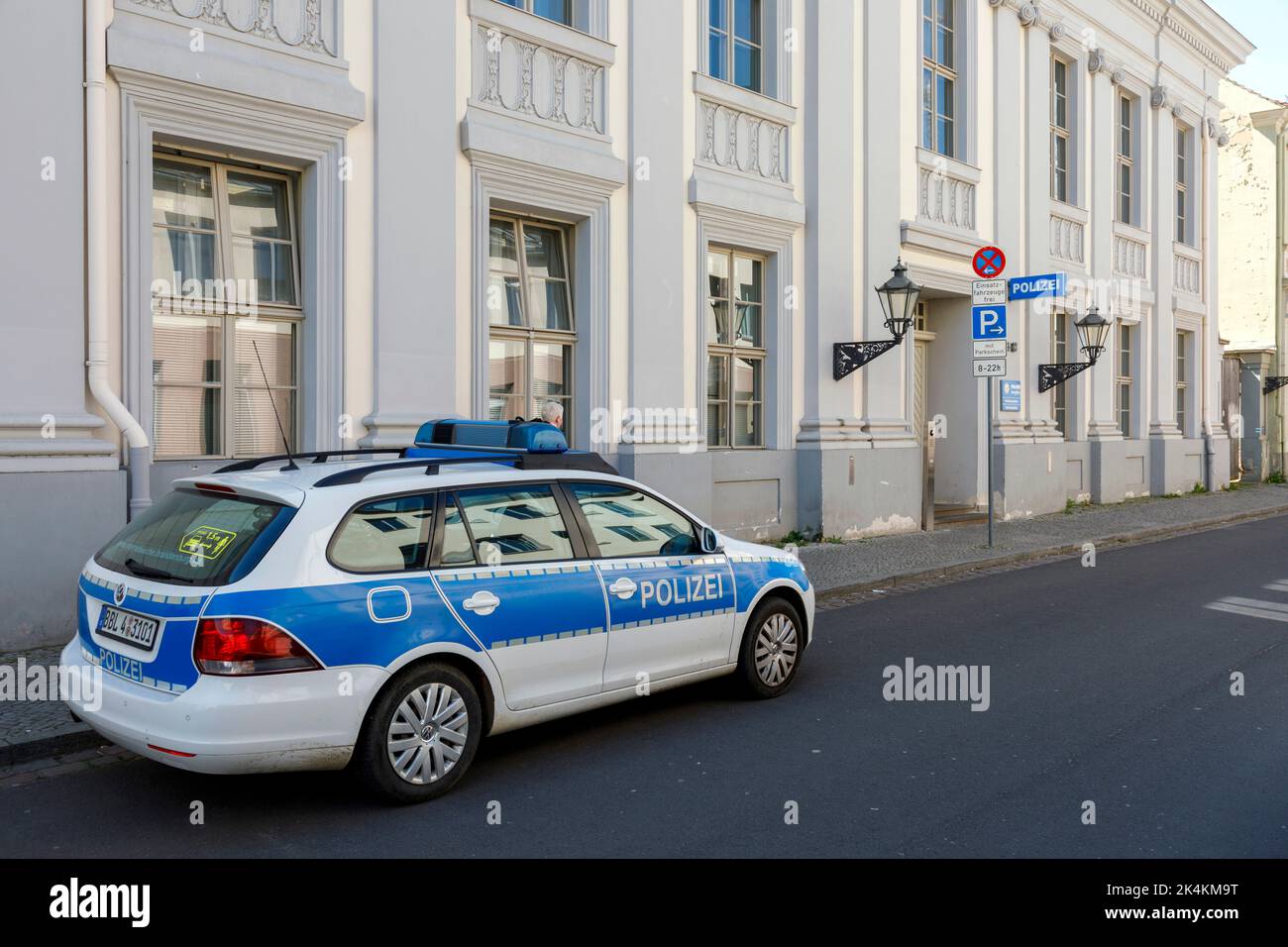 Police station in Potsdam Stock Photo - Alamy