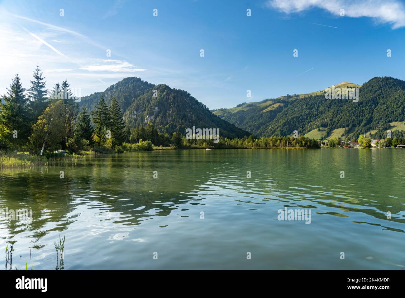 Walchsee mountains hi-res stock photography and images - Alamy