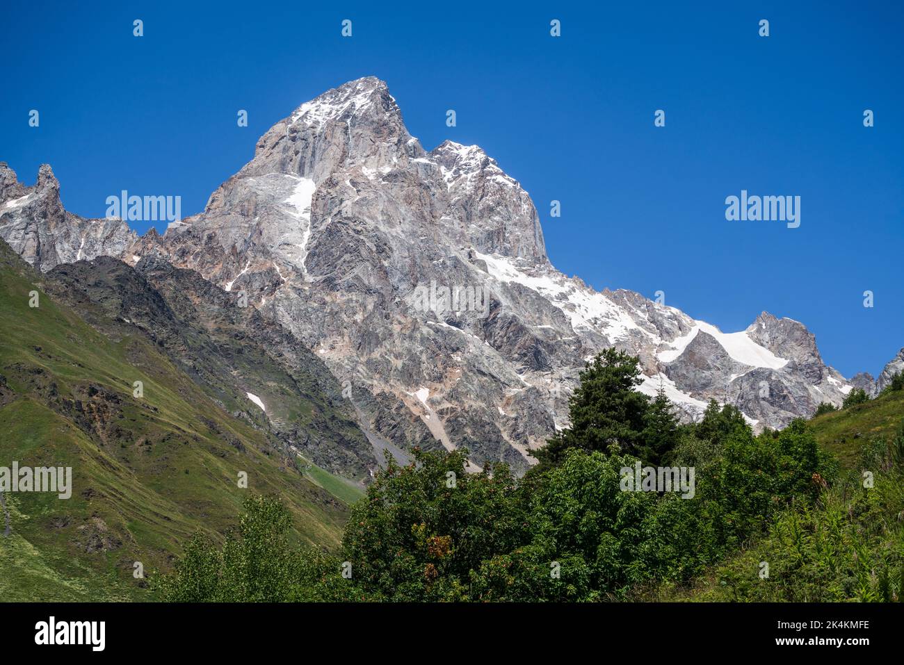 Svaneti mountains ushba mountain hi-res stock photography and images ...