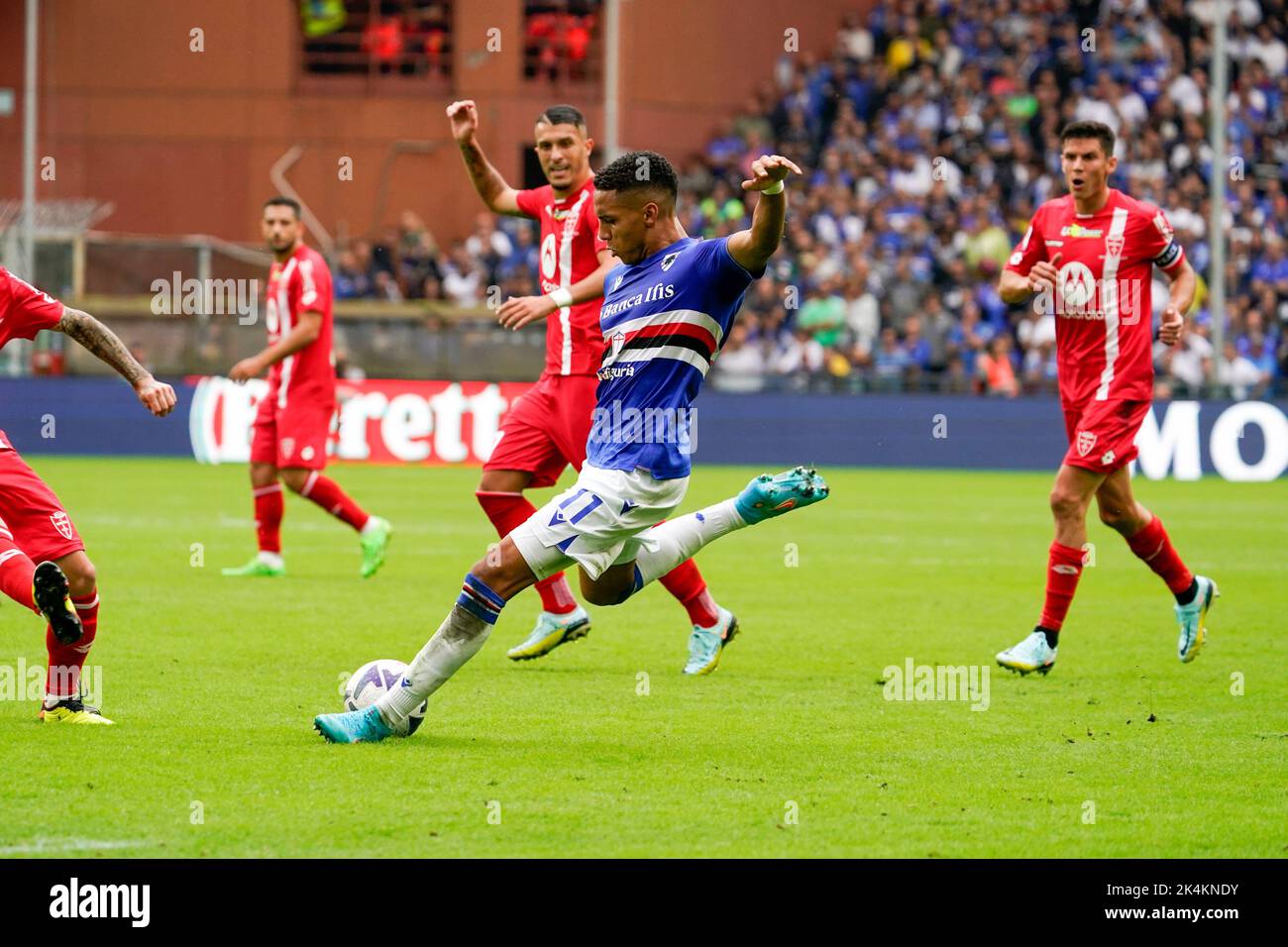 Abdelhamid Sabiri (#11 UC Sampdoria) during the Italian championship ...