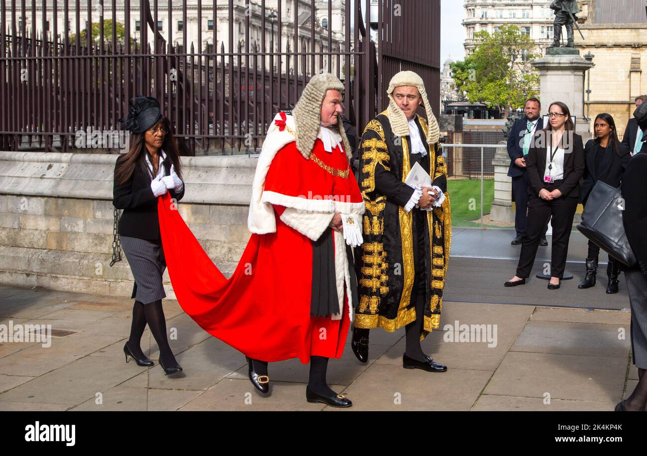 London, England, UK. 3rd Oct, 2022. The Lord Chief Justice IAN BURNETT ...