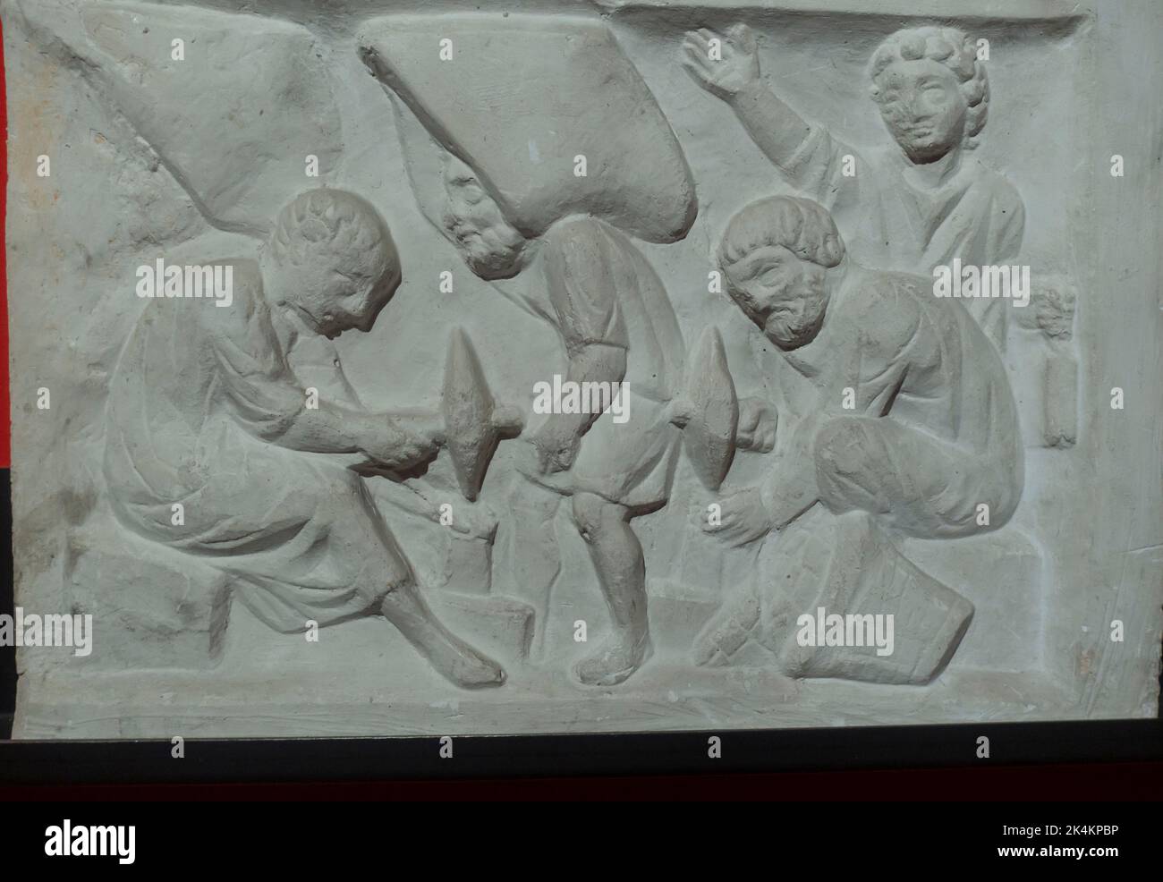 Rome, Centrale Montemartini Museum - Plaster Cast of a Mosaic Artist ...