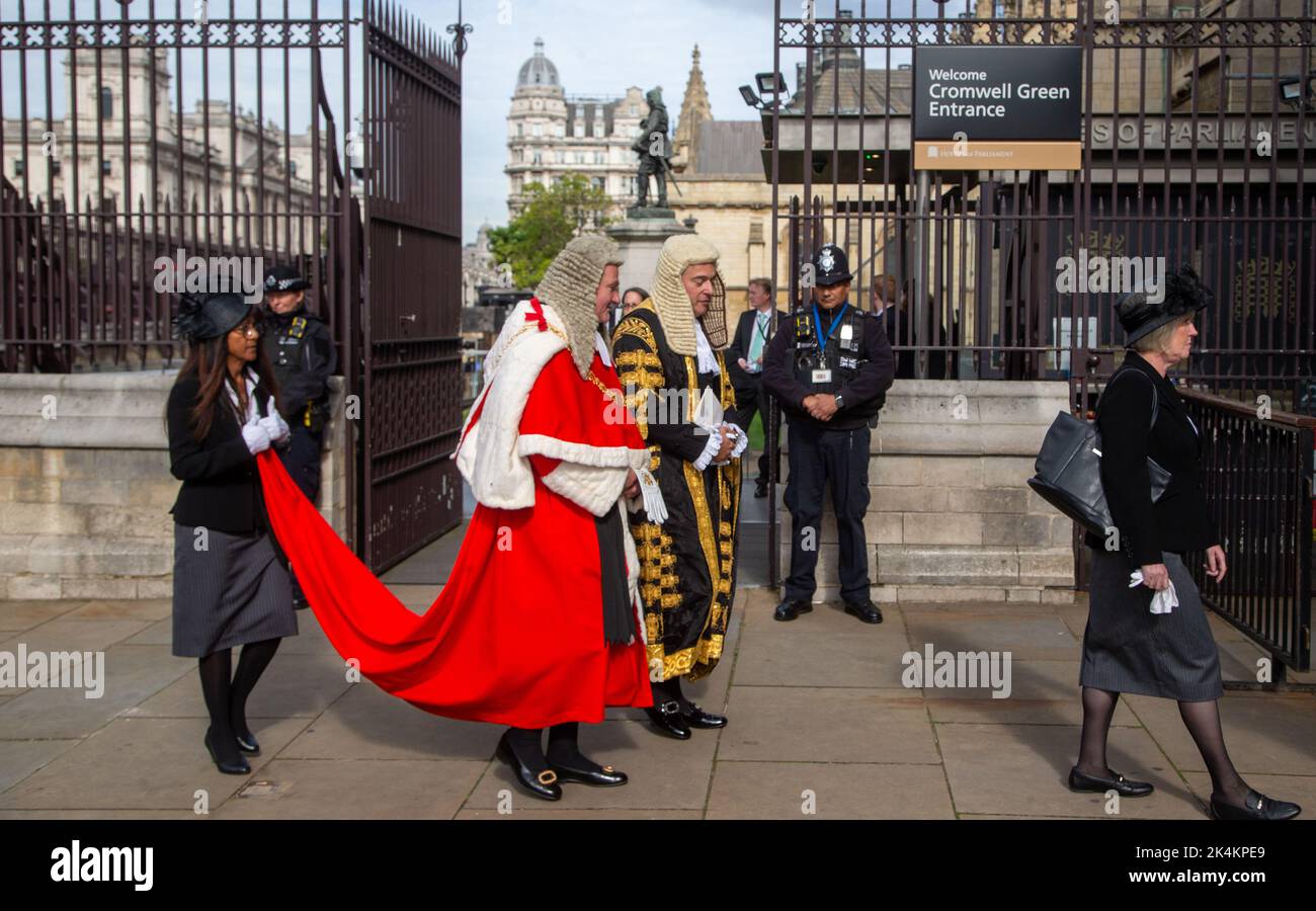 London, England, UK. 3rd Oct, 2022. The Lord Chief Justice IAN BURNETT ...
