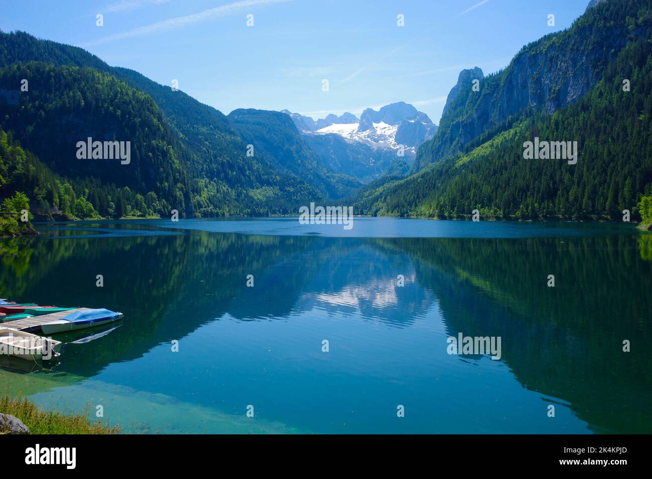 Gosau Lake is the lake in the south-western, Alpine part of Upper ...