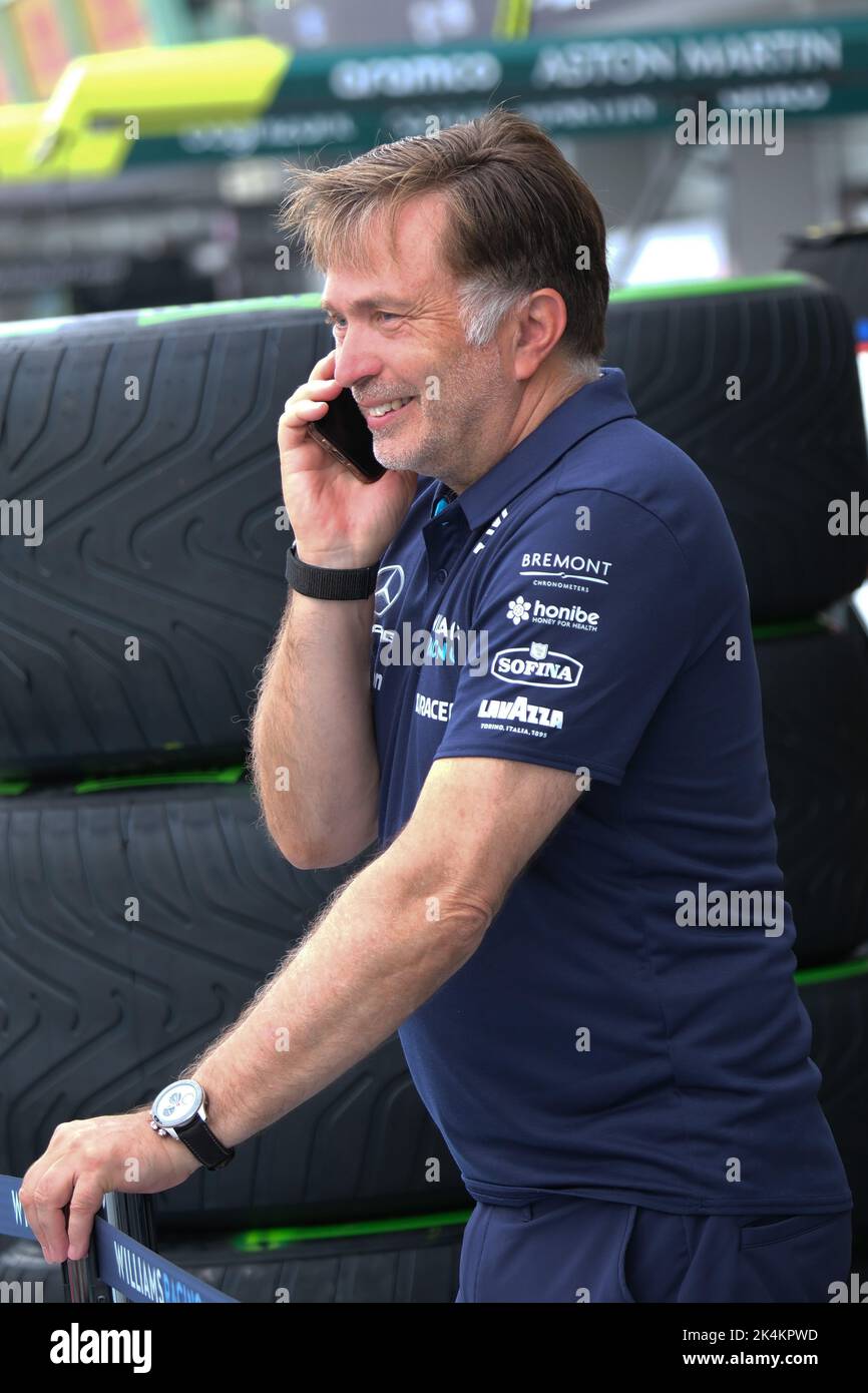 SINGAPORE, Singapore street circuit, 02. OCTOBER 2022: Jost CAPITO ...