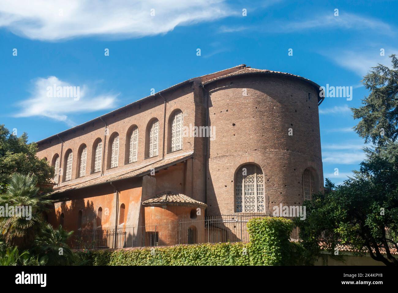 Romei, Santa Sabina Basilica on the Aventine Hill Stock Photo - Alamy
