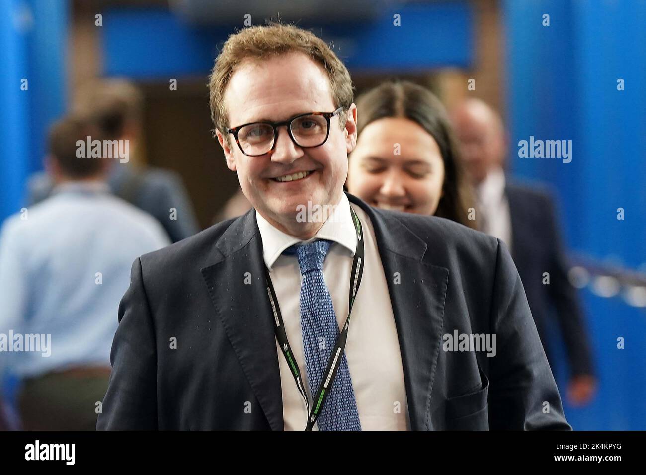 Tom Tugendhat during the Conservative Party annual conference at the ...
