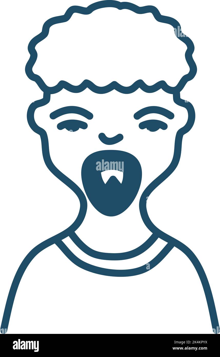 Big hair style Cut Out Stock Images & Pictures - Alamy