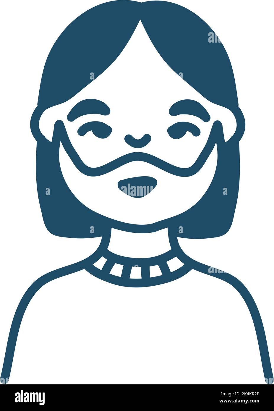 Futuristic woman vr Stock Vector Images - Alamy