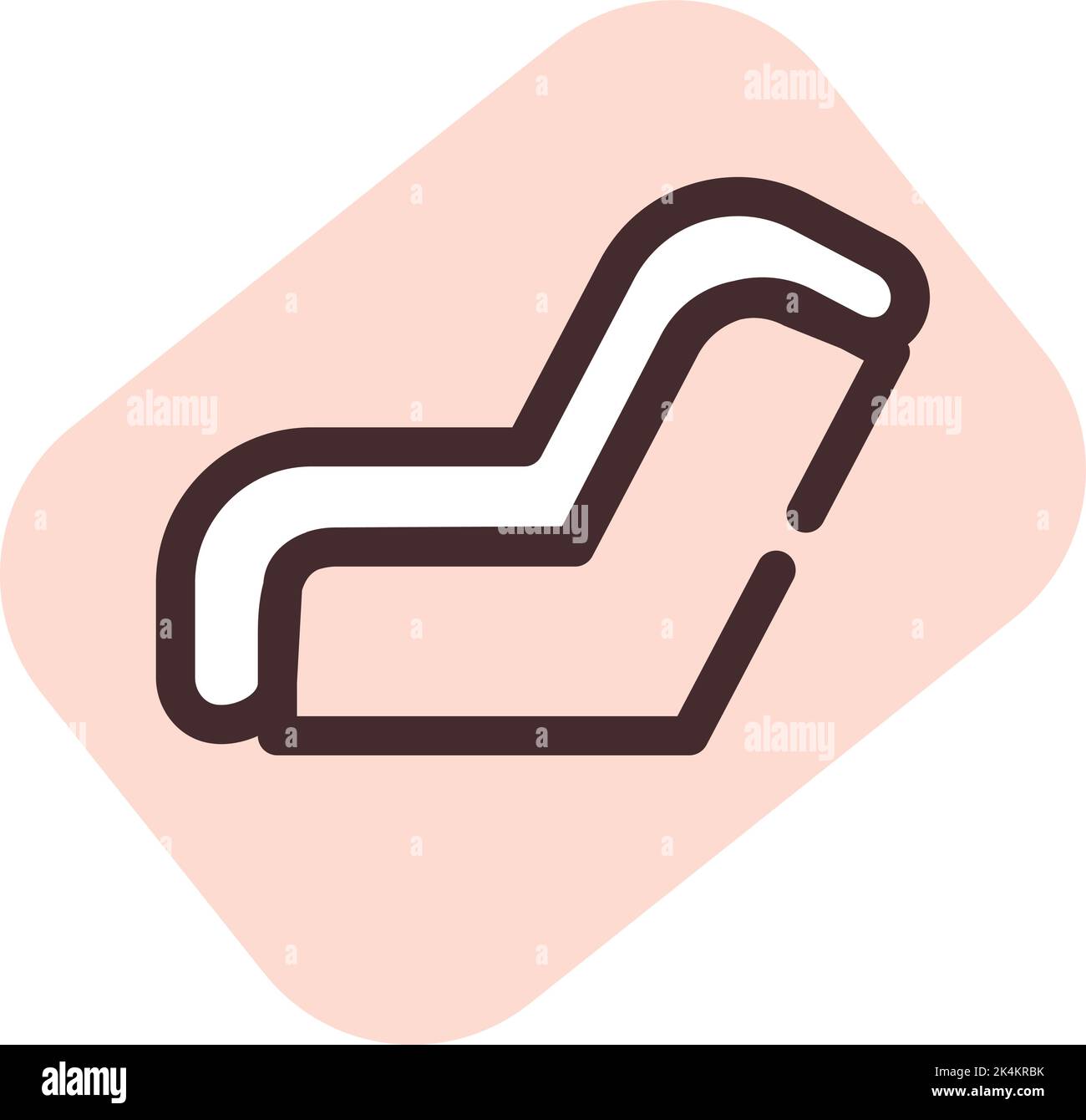 Baby car seat, illustration, vector on a white background Stock Vector ...