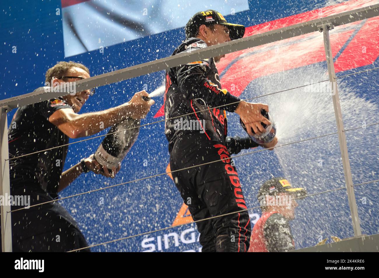 SINGAPORE, Singapore street circuit, 02. OCTOBER 2022: #11. Sergio ...