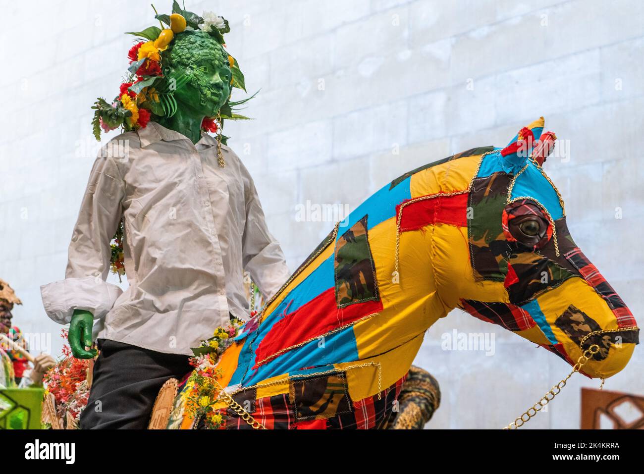 3 October 2022: Hew Locke: The Procession at Tate Britain London Stock ...