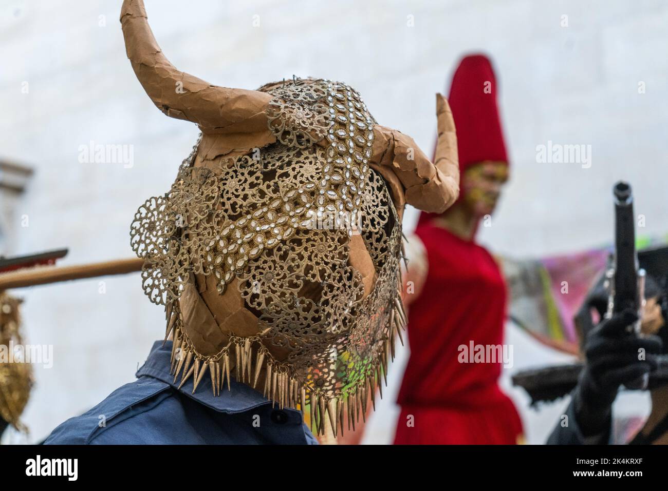 3 October 2022: Hew Locke: The Procession at Tate Britain London Stock ...