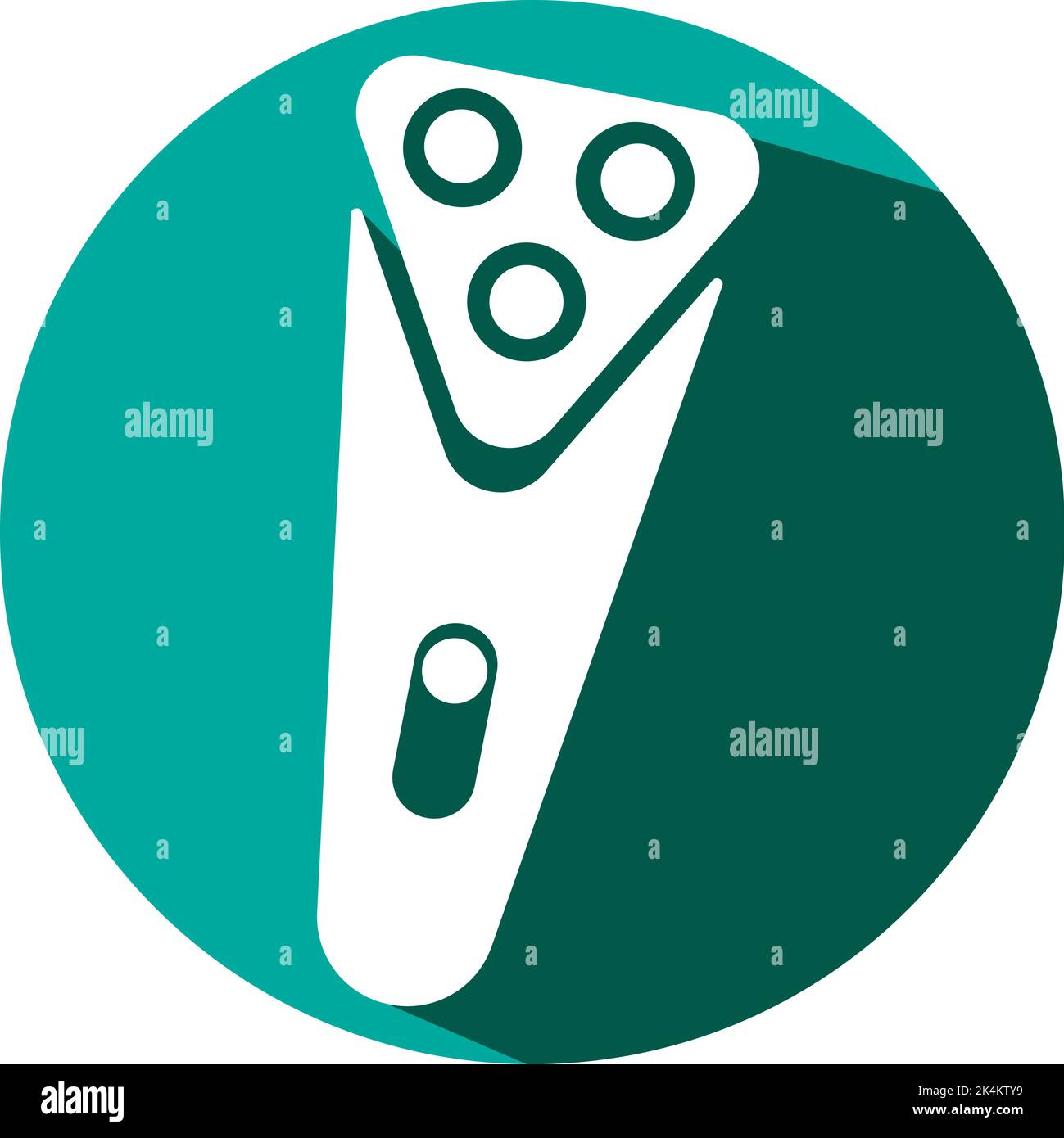 Electric razor, illustration, vector on a white background Stock Vector ...