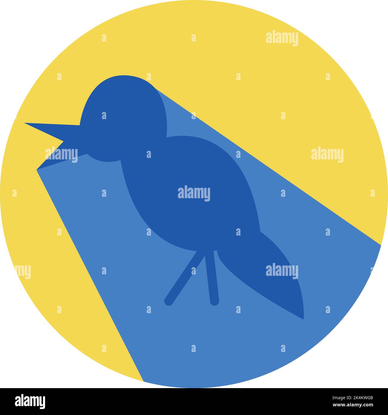 Singing bird vector vectors hi-res stock photography and images - Alamy