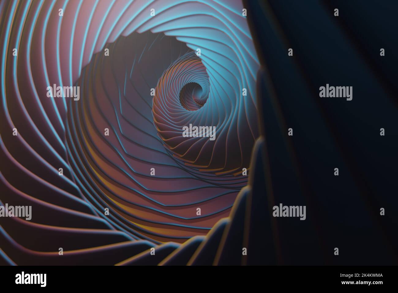 Beautiful Abstract colourful swirl golden ratio background. Starburst ...