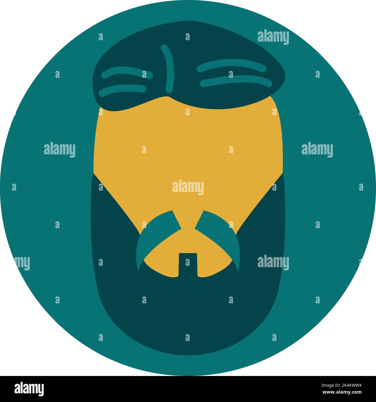 Hipster man vector vectors Cut Out Stock Images & Pictures - Alamy