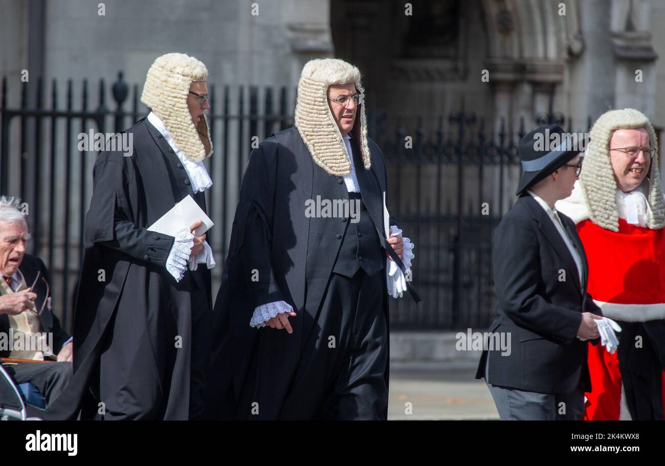 London, England, UK. 3rd Oct, 2022. Attorney General MICHAEL ELLIS is ...