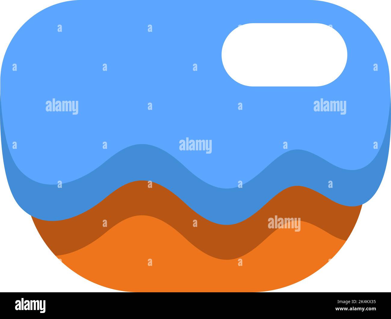 Light blue icing Stock Vector Images - Alamy