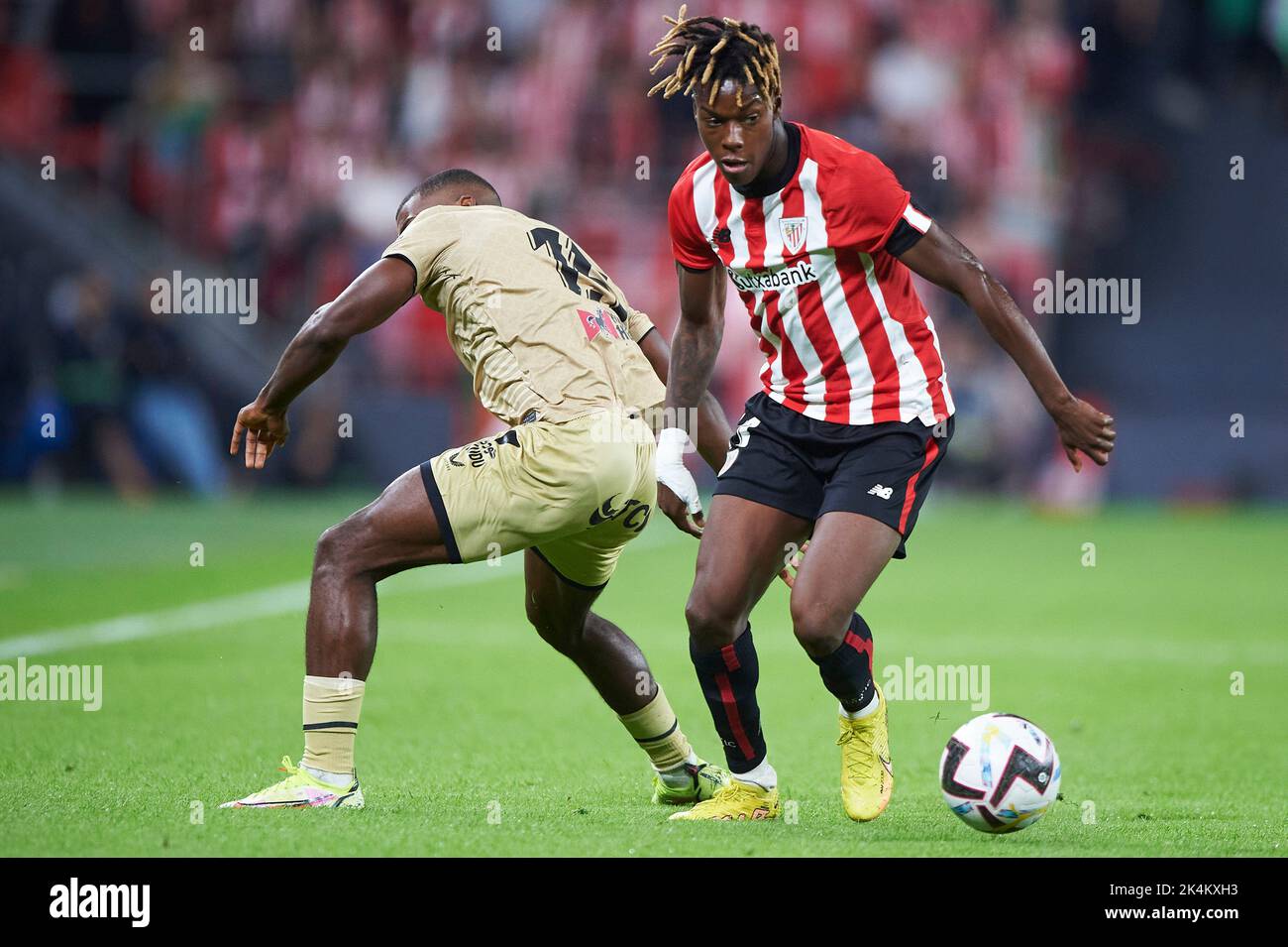 Nico Williams of Athletic Club during the La Liga match between ...