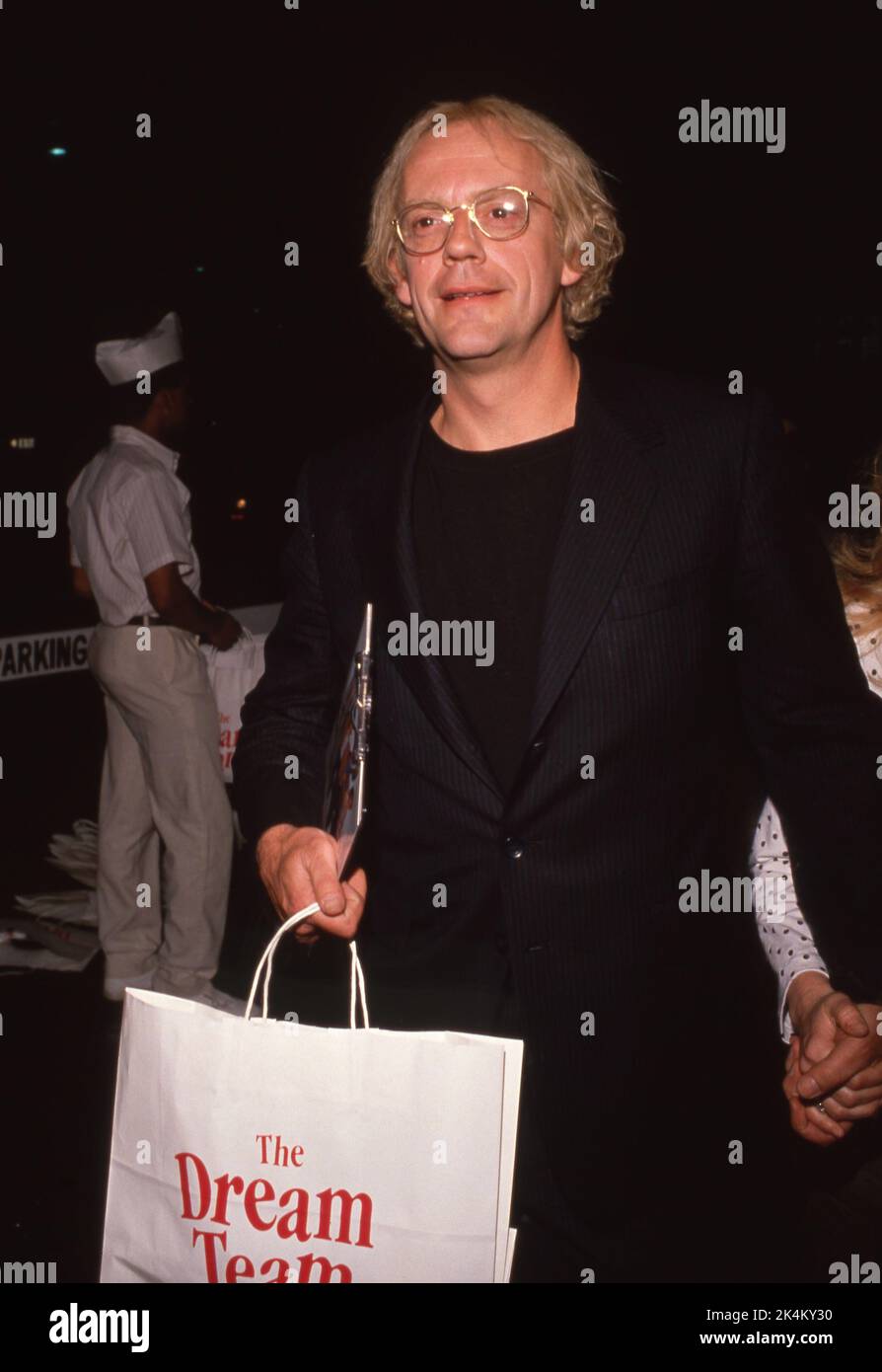 Christopher lloyd 1980s hi-res stock photography and images - Alamy