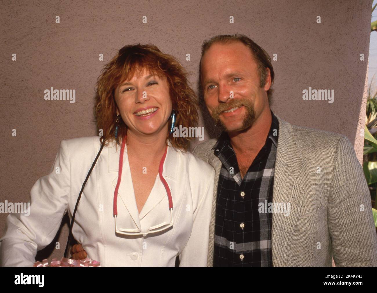 Amy Madigan and Ed Harris April 1988 Credit: Ralph Dominguez/MediaPunch ...