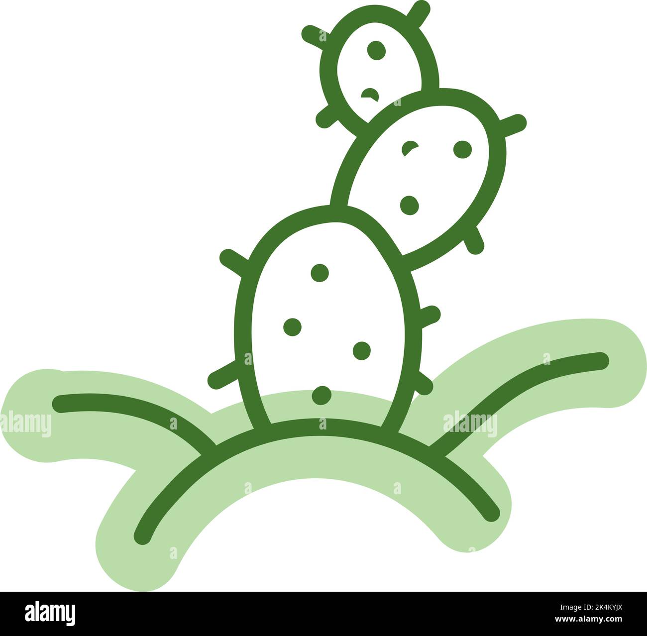 Beaver tail desert Stock Vector Images - Alamy