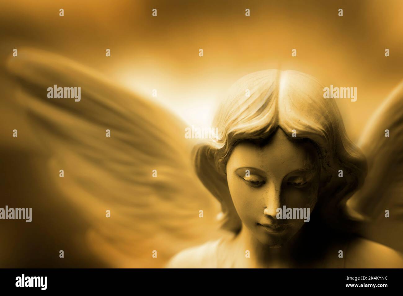 Statue sculpture representing angel hi-res stock photography and images ...