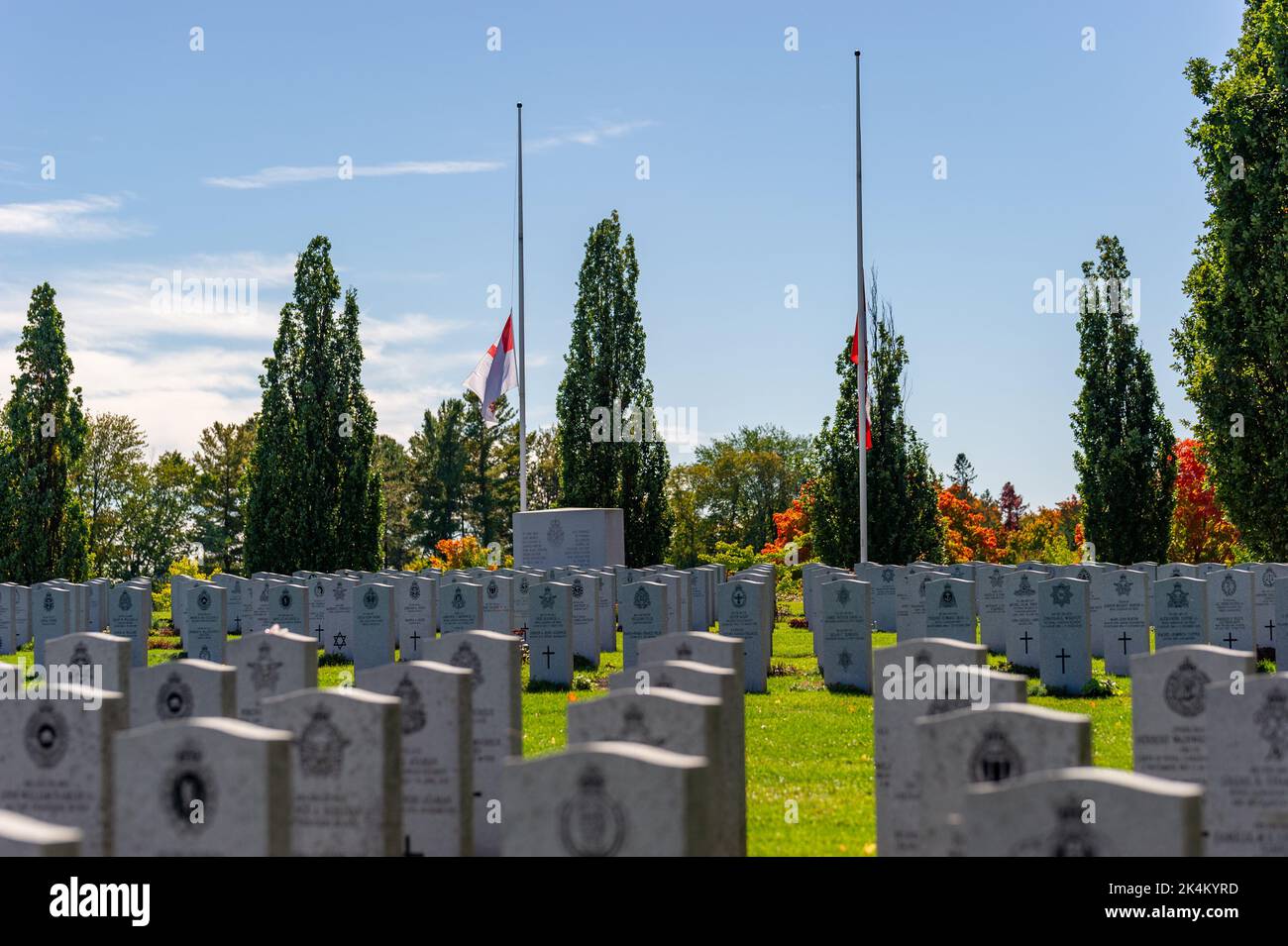Royal canadian mounted police national memorial cemetery hi-res stock ...